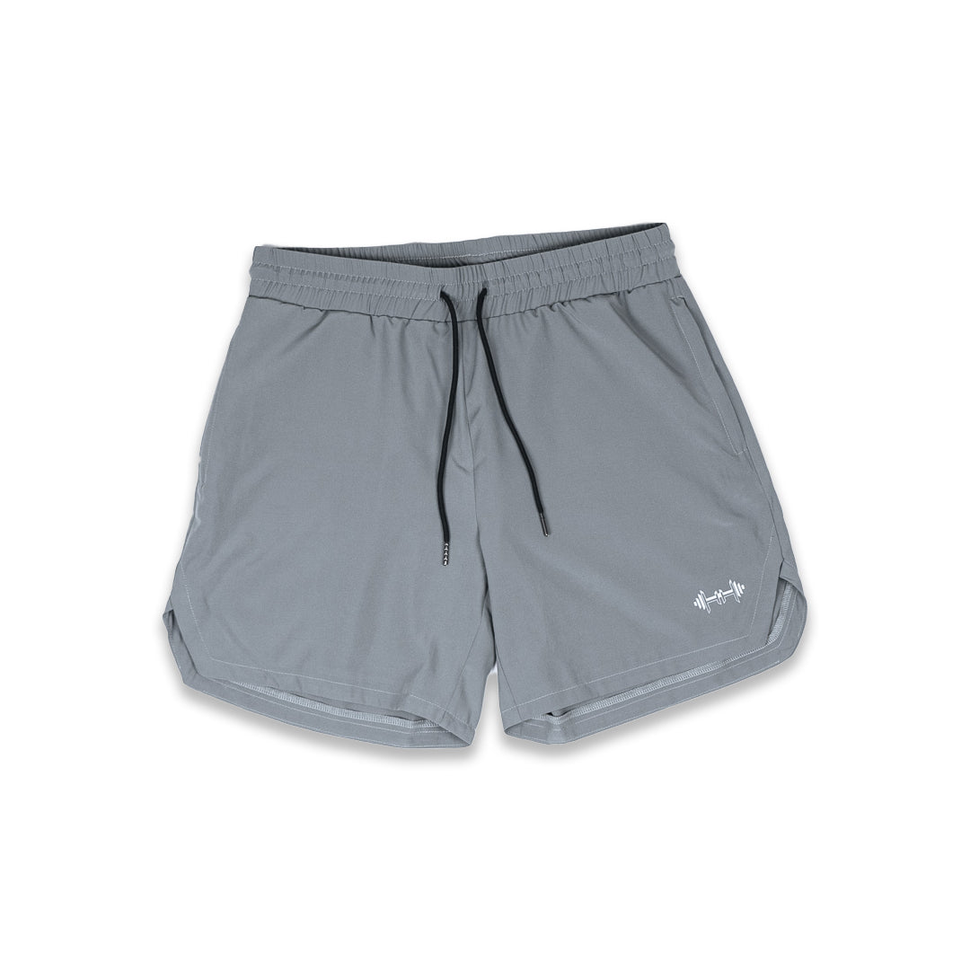 Cool Grey - Training Short – HardHeaded